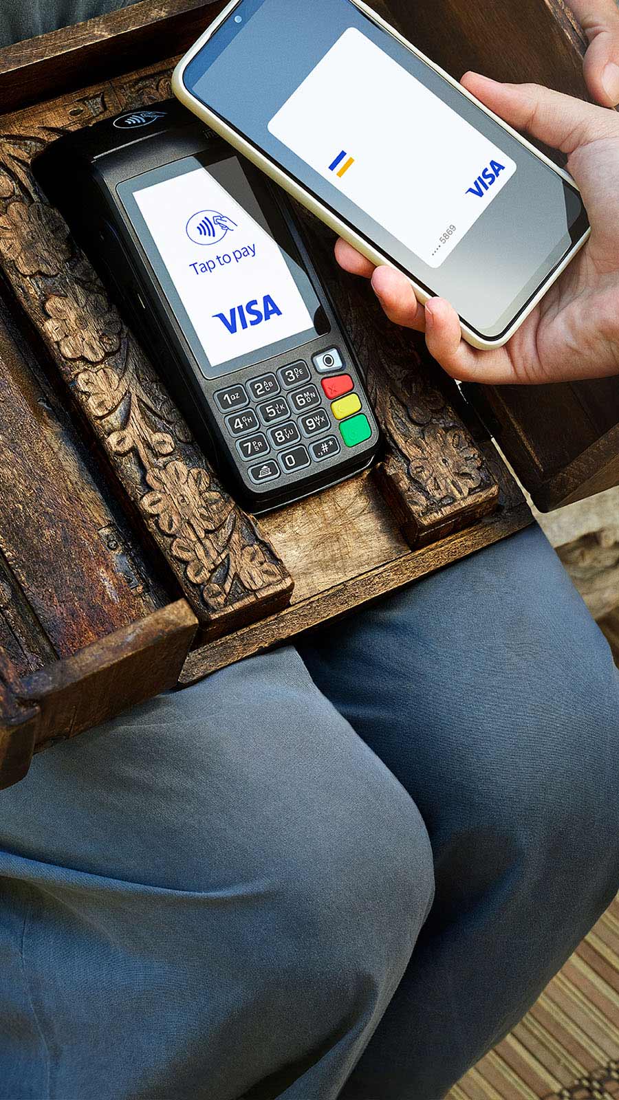 Visa, a trusted leader in digital payments.